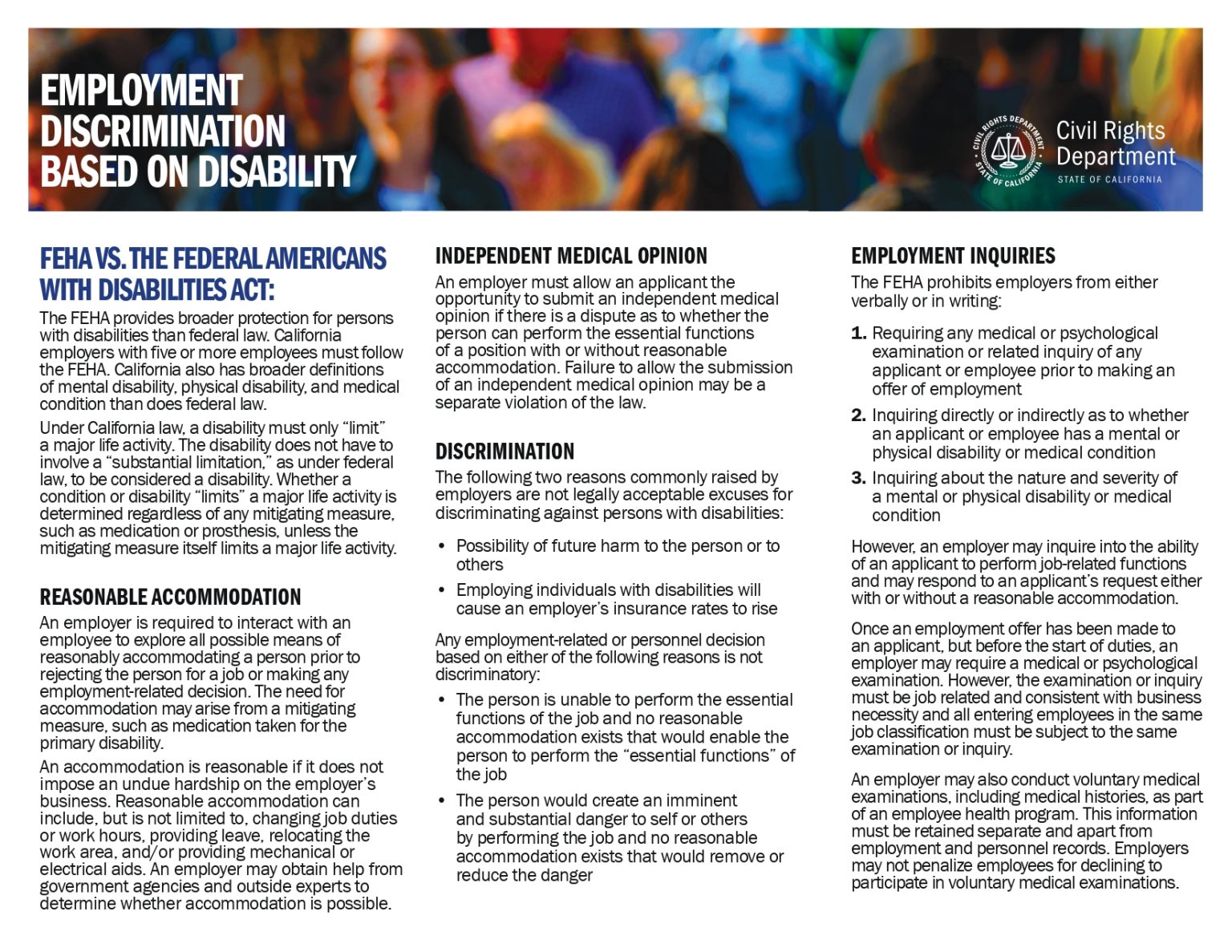 Can My Employer Fire Me While On Disability? Understanding Your Rights ...